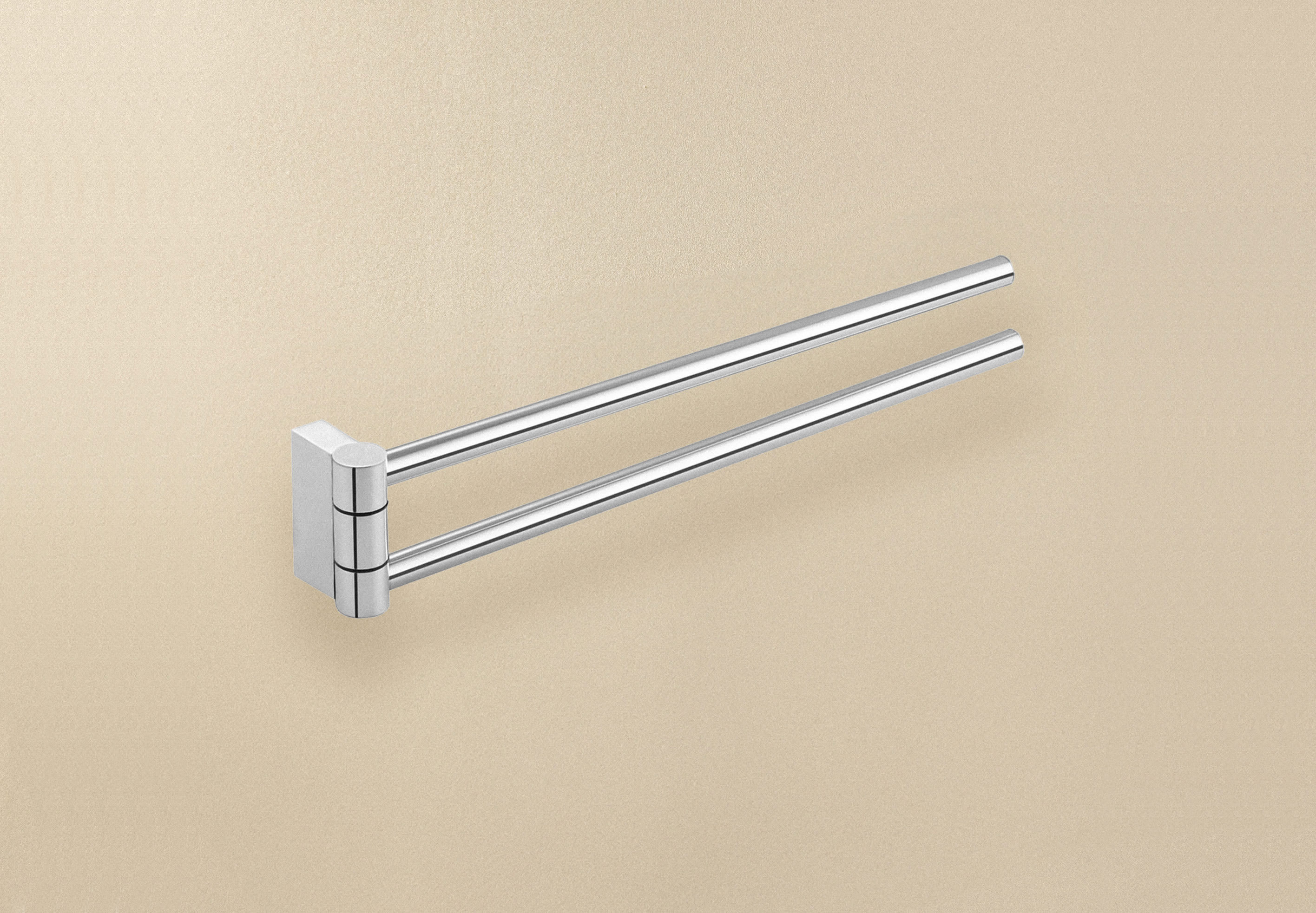 Projetc chrome 41x5.5x7.5 cm barre droite salle de bain porte ...