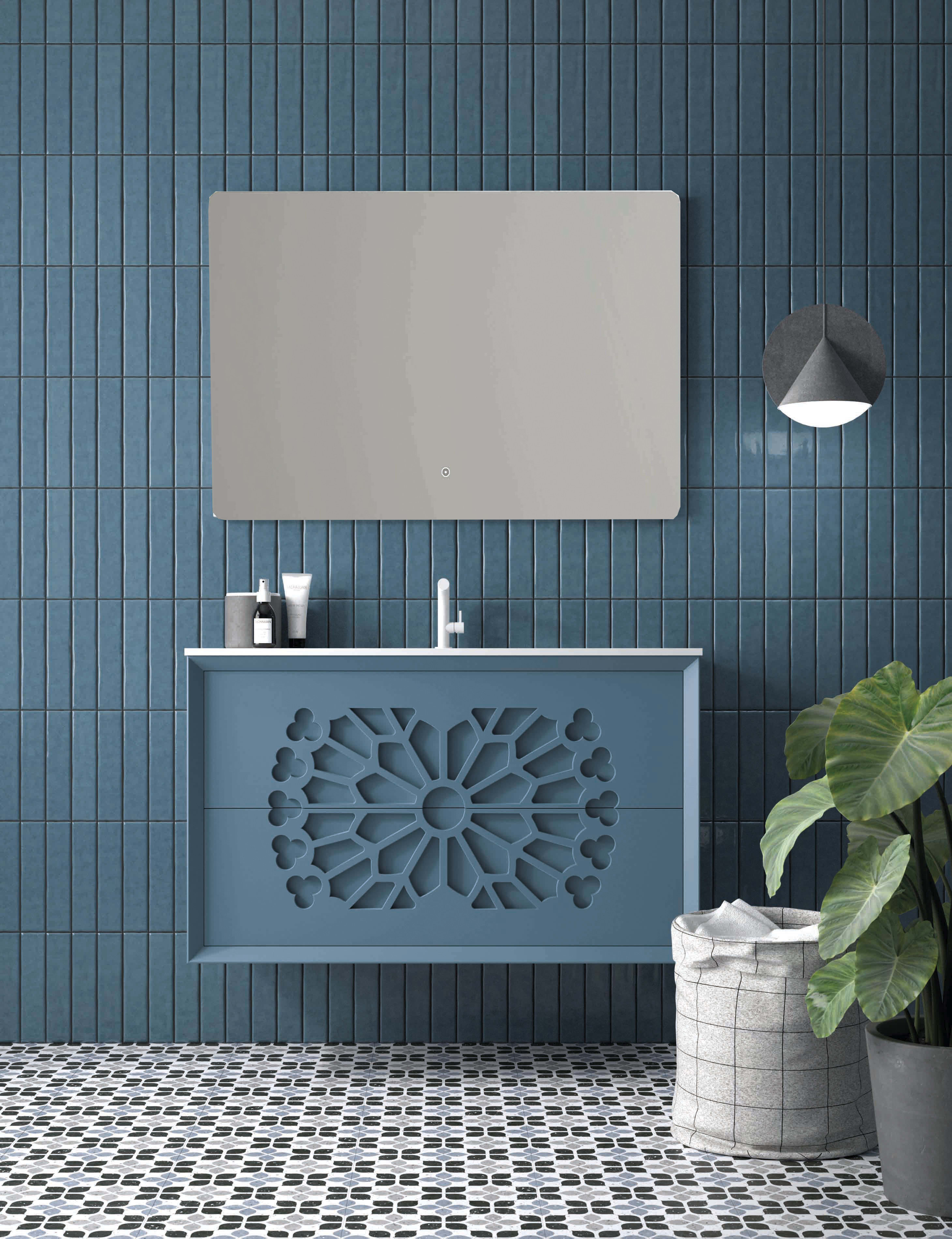 Meuble de salle de bain Sue Lux Avila Deux 2 tiroirs : Decorasalledebain